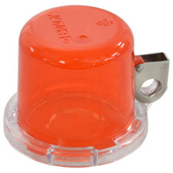 Push Button Lockout Device (22 mm), Red, with Standard Cover