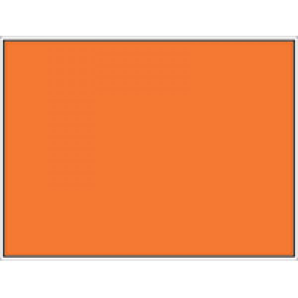 Orange Panel for Identification of Dangerous Goods Transport