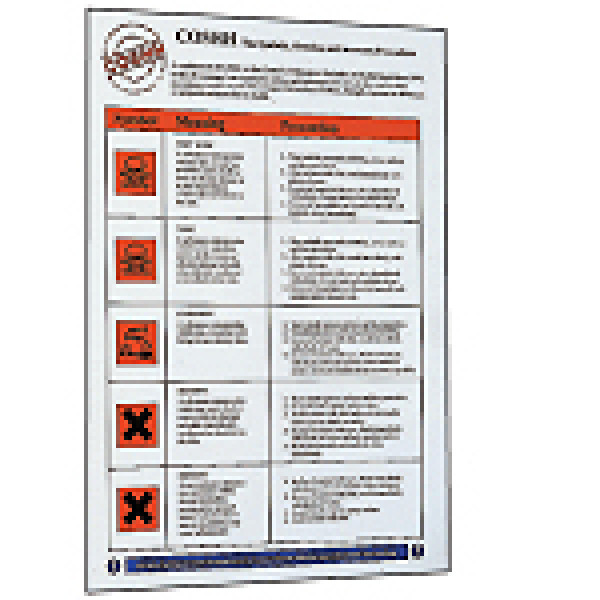 Wallchart - COSHH