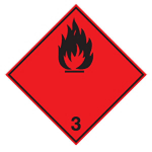 Transport Sign - ADR 3a - Highly flammable liquid