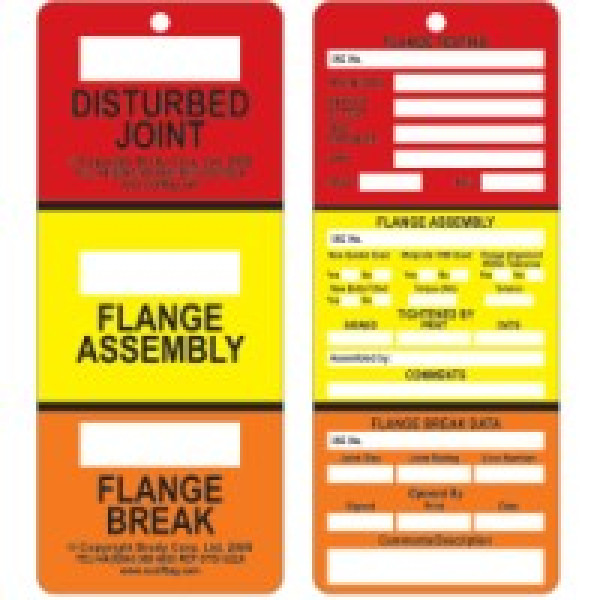 3 Part Flange Tag