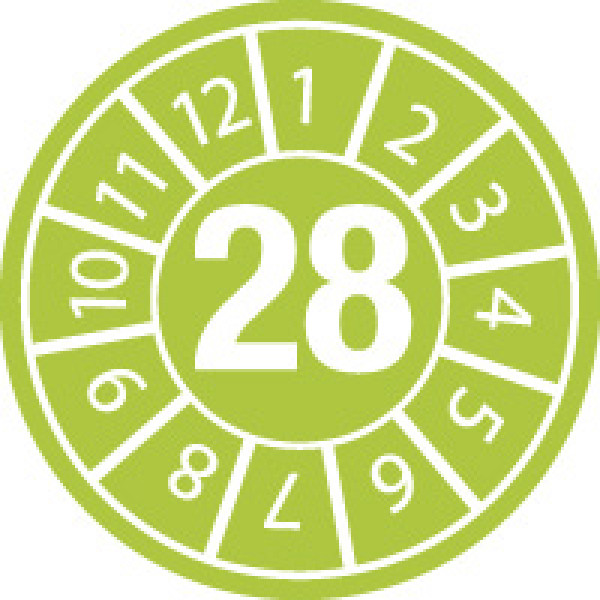 Inspection Date Labels