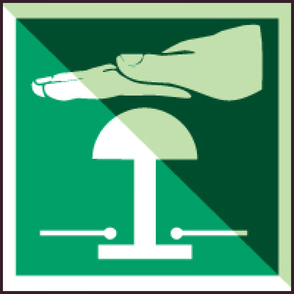 Emergency stop button - IMO