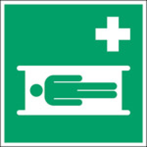 ISO Safety Sign - Stretcher