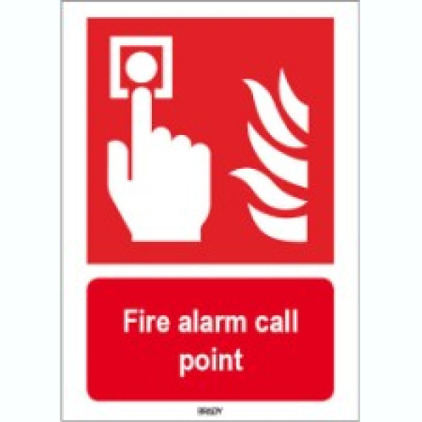 ISO 7010 Sign - Fire alarm call point