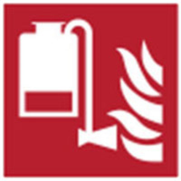 Portable foam applicator unit - ISO 7010