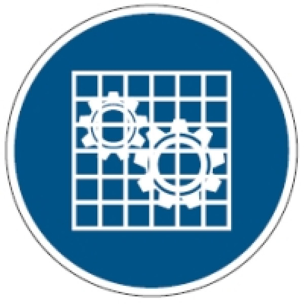 ISO 7010 signs - Check guard